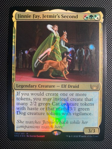 Jinnie Fay, Jetmir's Second - Foil - Streets of New Capenna MTG | eBay ...