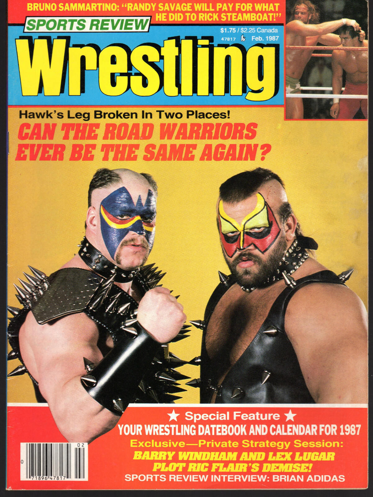 Sports Review Wrestling Magazine 1987 Pick One or More From List NWA | eBay