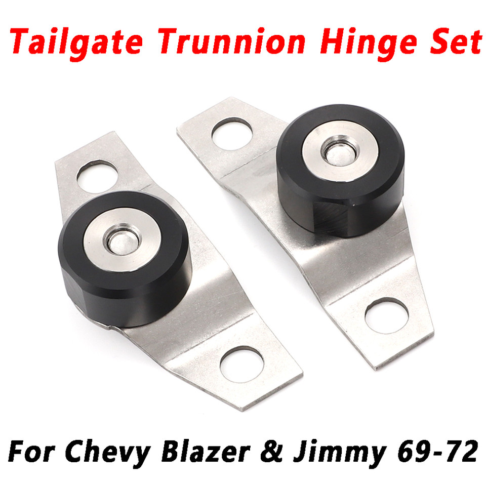 For Chevrolet Fleetside Blazer Jimmy Stainless Tailgate Trunnion Hinge ...