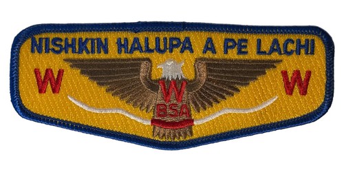 Nishkin Halupa A Pe Lachi Lodge 489 Longhorn Council TX cb Flap Blue ...