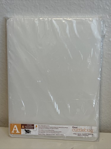 Cricut Cuttlebug Spacer Plate “A” Die Cutting For Cuttlebug & Sizzix ...