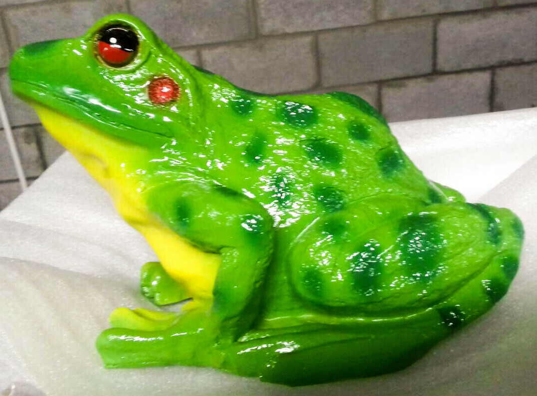 Coin Bank Frog Toad Figurine Money Piggy Box Adult Statue Feng Shui ...