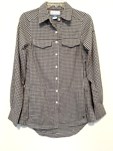 Columbia Top Womens Size XS Button Front Cinch Waist 4 Pocket Tunic | eBay