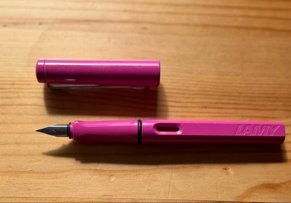 LAMY Safari Limited Color Pink Fountain Pen | eBay