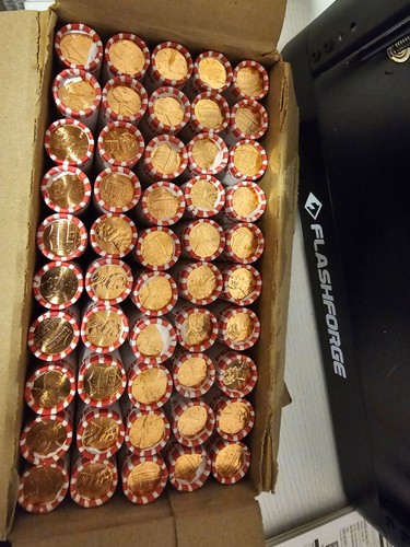 2-ROLLS -2023 P EXTRA V? PENNY LINCOLN CENTS 🔥 OBW BU RED GEM !! LOOMIS ...