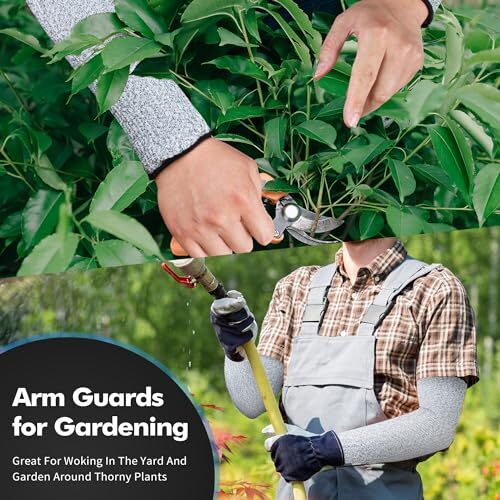 1 Pair Sleeves to Cover Arms, Cut Resistant Arm Sleeves for Men and ...