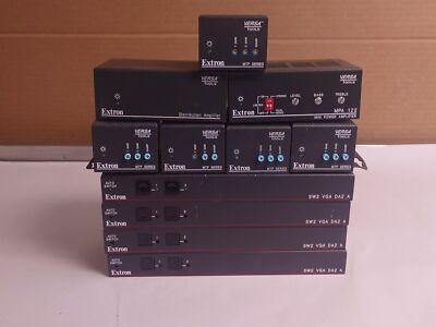 Extron lot Versa Tools 5x MTP R SV A - 1xMPA 122 - 1xMDA 3AV- 4x SW2 ...