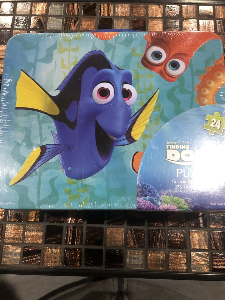 Disney Pixar Finding Dory 24 Piece Puzzle In Tin Case | eBay