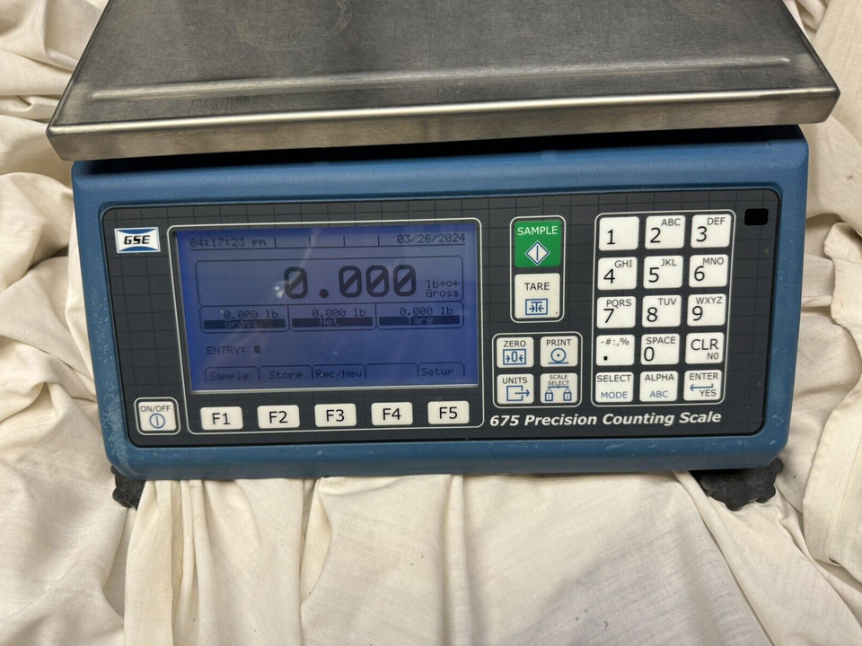 GSE 675 DIGITAL COUNTING SCALE | eBay