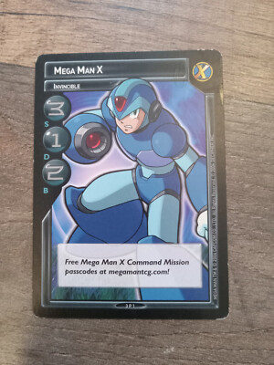 Mega Man Trading Card Game - Mega Man X - 3P1 | eBay