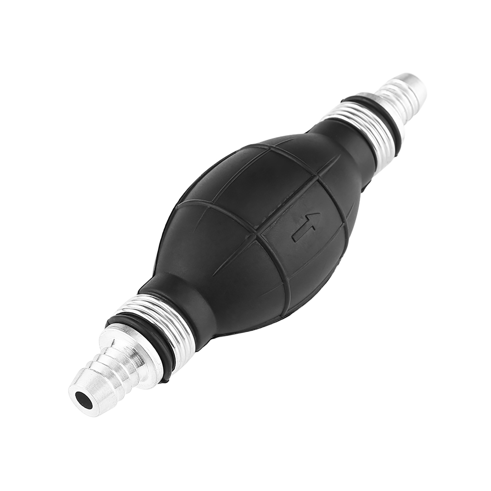 12mm Rubber & Aluminum Fuel Pump Line Hand Primer Bulb Gas Petrol For ...