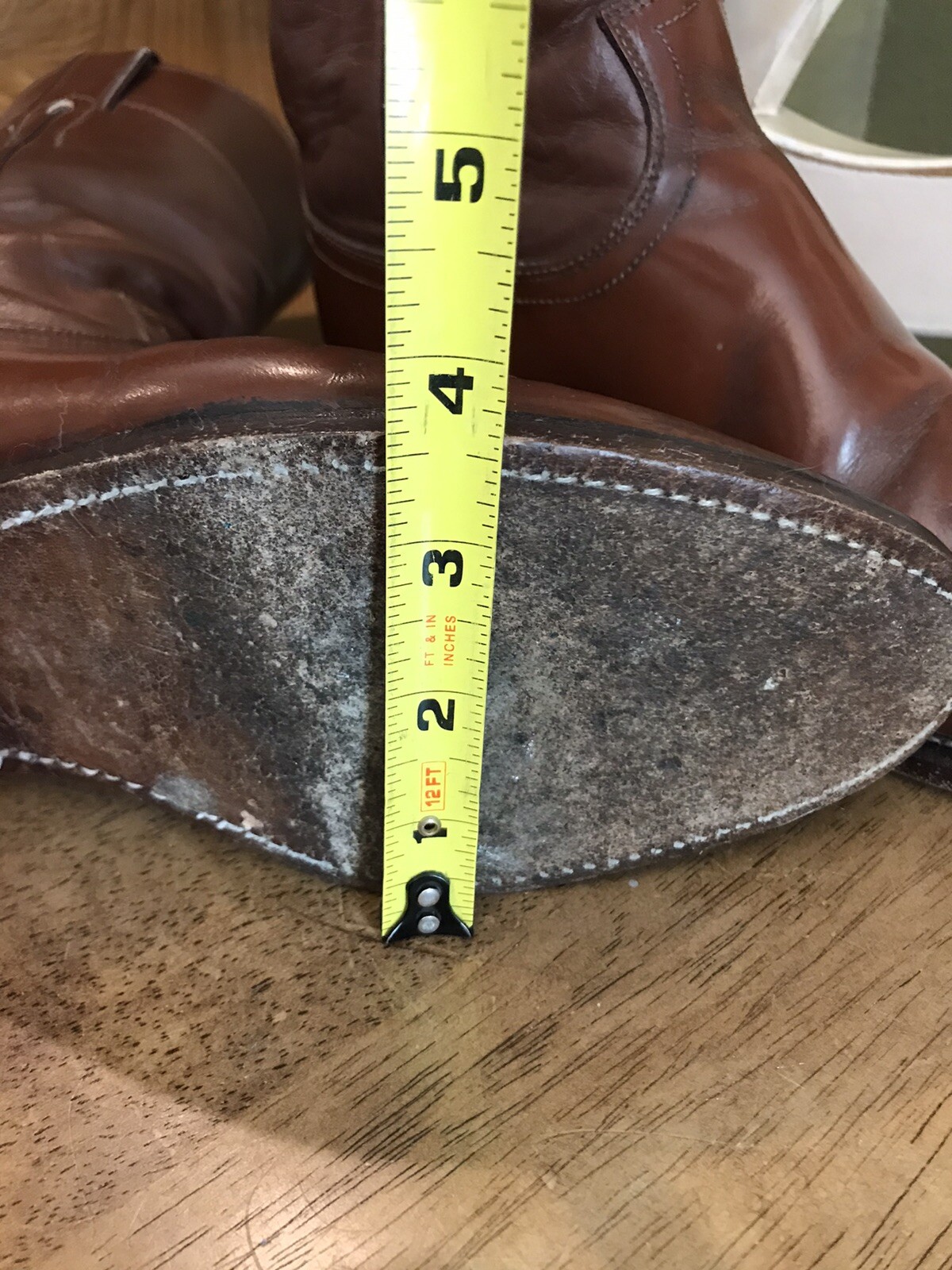 Vintage Justin Chocolate Brown Ropers Men’s Cowboy B… - Gem