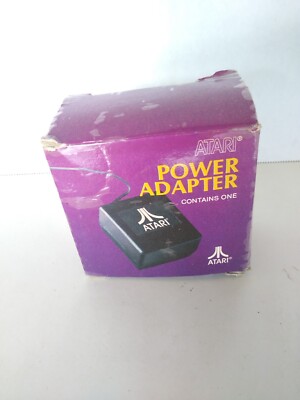 Atari 2600 Power Supply - AC Adapter Plug with Box - Open Box | eBay