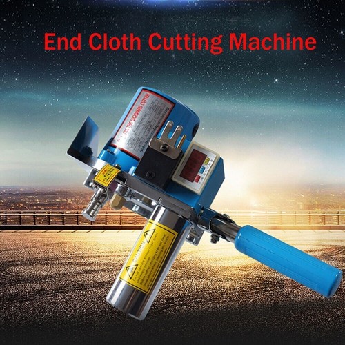 220V Fabric Cloth End Cutter Tracker LCD Counting Cloth Cutting Machine ...