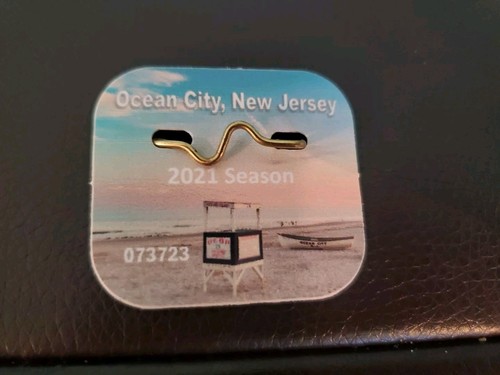 2021 Season Ocean City New Jersey Beach Tag, Badge♡♡ | eBay