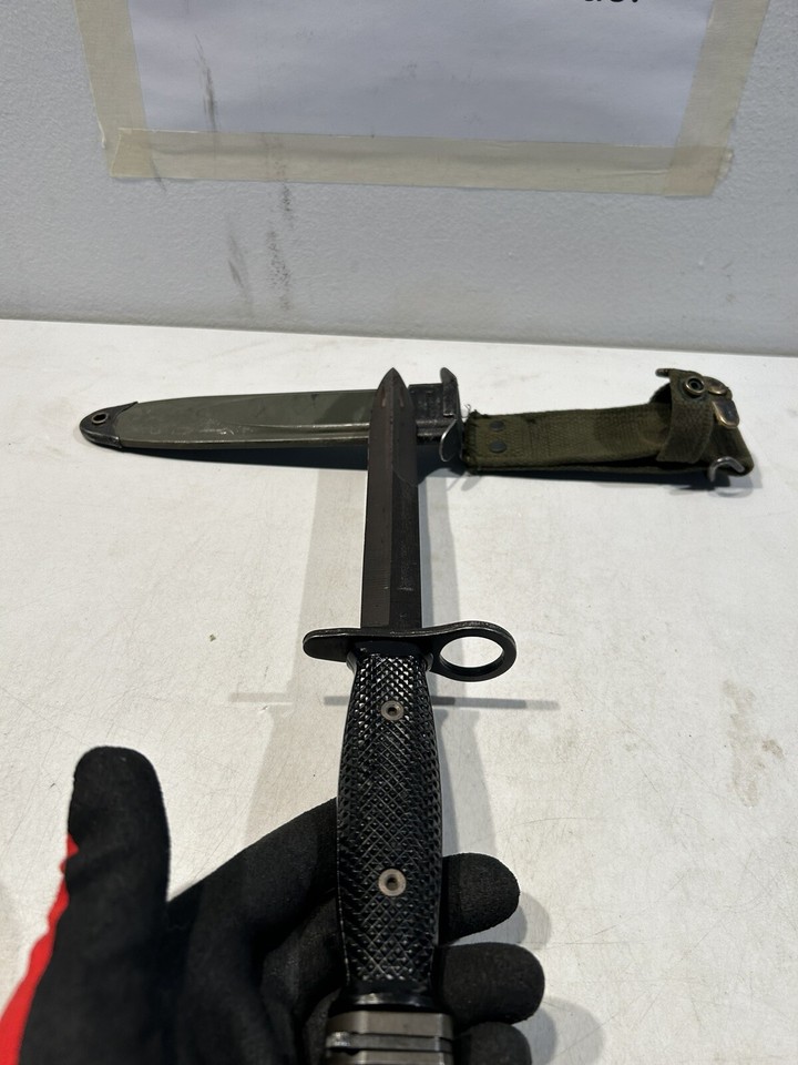 Vintage Knife M7 M8A1Scabbard Sheath Vietnam War Era US #71 | eBay