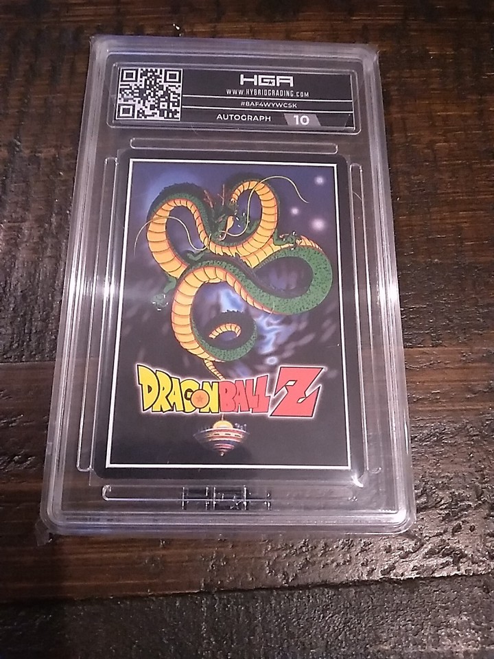Garlic Jrs Palm Blast Signed Chuck Huber Graded Card 10 Dragon Ball Z ...