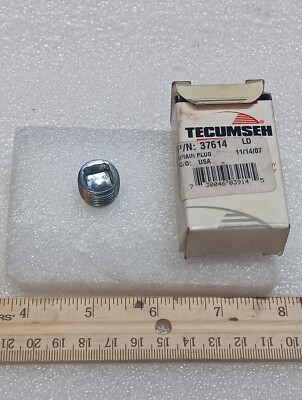 Tecumseh 37614 Drain Plug Nos Oem 1 Qty | eBay