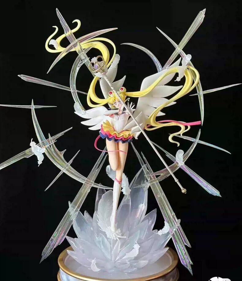 WanZi Studio Eternal star Series Tsukino Usagi Unpainted Statue Model ...