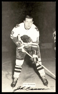 John Brenneman Autographed Signed 3x5.5 Postcard Chicago Blackhawks | eBay