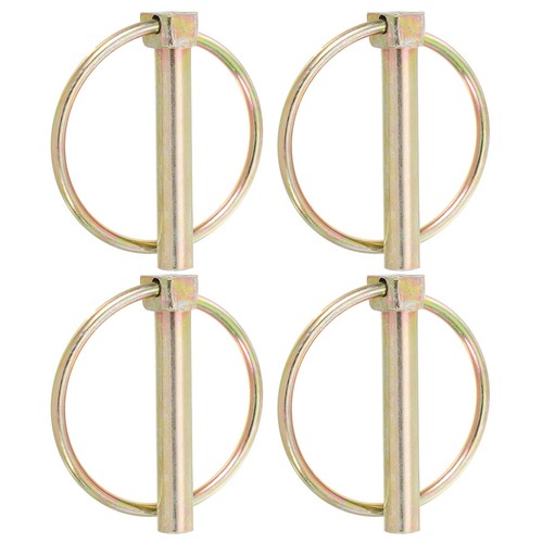 4 Pcs 2/5" Linch Pin Lynch Pin Assortment Kit Shaft Lock Pin (10x60mm ...