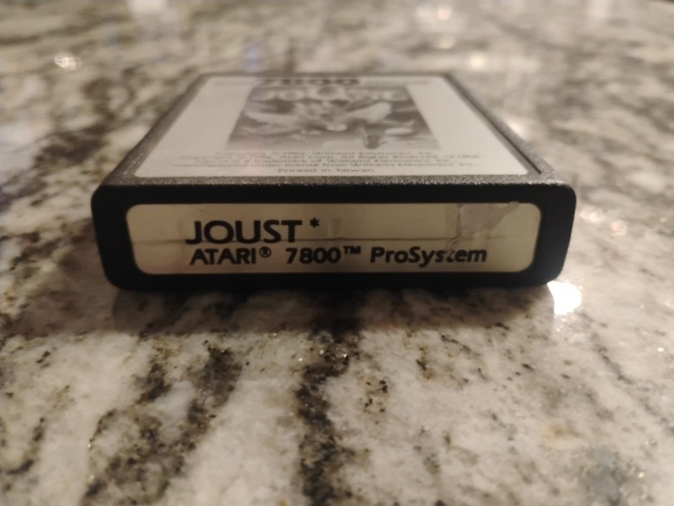 Joust - Atari 7800 - Tested And Working | eBay