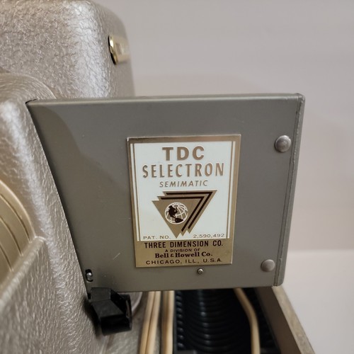 Vintage TDC Selectron Semimatic Headliner 303 Bell & Howell Slide ...
