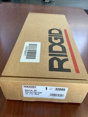 NEW SEALED Ridgid 32895 202 1/8in to 2in HD Wide Roll HeavyDuty Pipe ...
