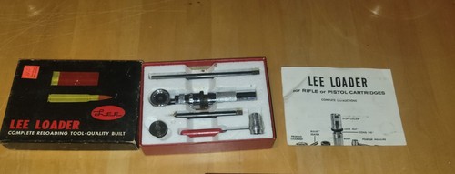 Vintage Lee Loader Complete Hand Reloading Tool .30 Mauser (7.63x25 ...