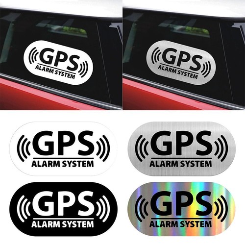 Multicolor GPS Tracking Alarm Sticker Vinyl Alarm System Decal | eBay