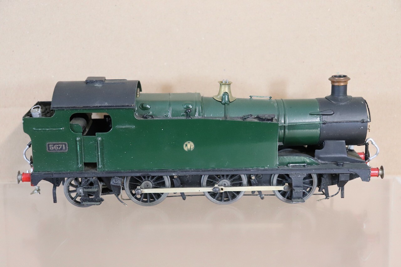 KIT BUILT O GAUGE GW GWR 0-6-2 CLASS 56XX TANK LOCOMOTIVE 5671 nv | eBay UK