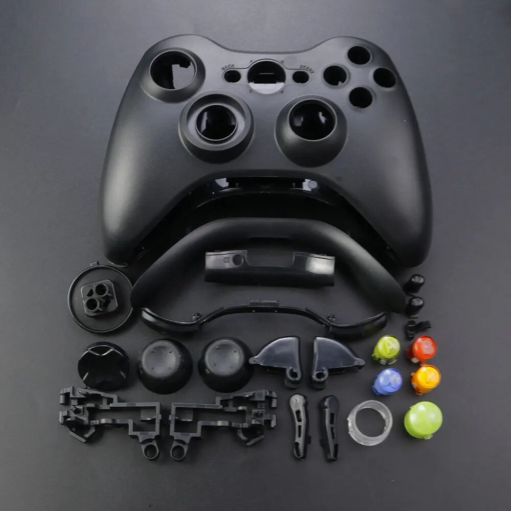 Replacement Full Case Gamepad Housing Shell +Button for Xbox 360 ...