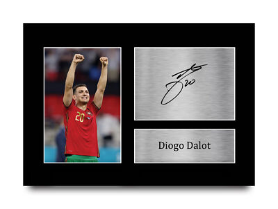 Diogo Dalot Portugal Great Gift Idea Printed Autograph Picture for ...