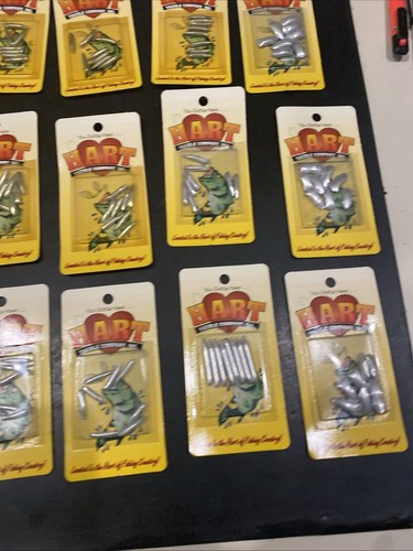 Hart Worm Rattles Lot Of 33 Packs Mixed Sizes See Photos | eBay