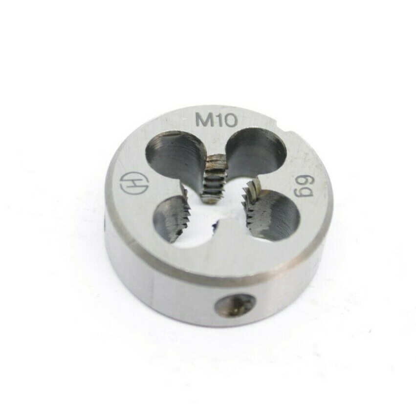Metric Thread Cutting Die - Right Hand Round Threading Dies All Sizes ...