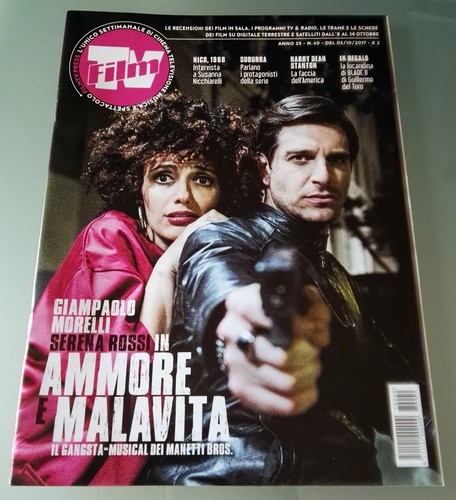 Film Tv n.40 2017 Ammore e Malavita Giampaolo Morelli e Serena Rossi | eBay