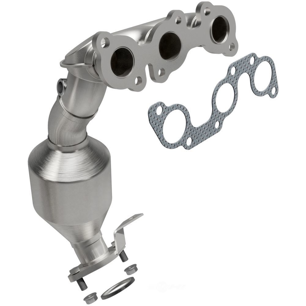 Catalytic Converter with Integrated Exhaust Manifold Front Magnaflow 49 ...