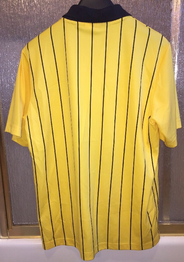 High 5 Adult Men's Yellow Soccer Referee Jersey Shirt Large M Made in ...