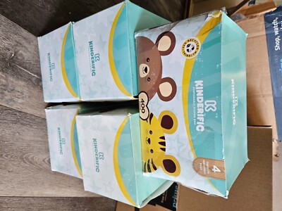 Disposable Diaper Bags, by Kinderific, Nappy Bags, Fresh Scent, Packed ...