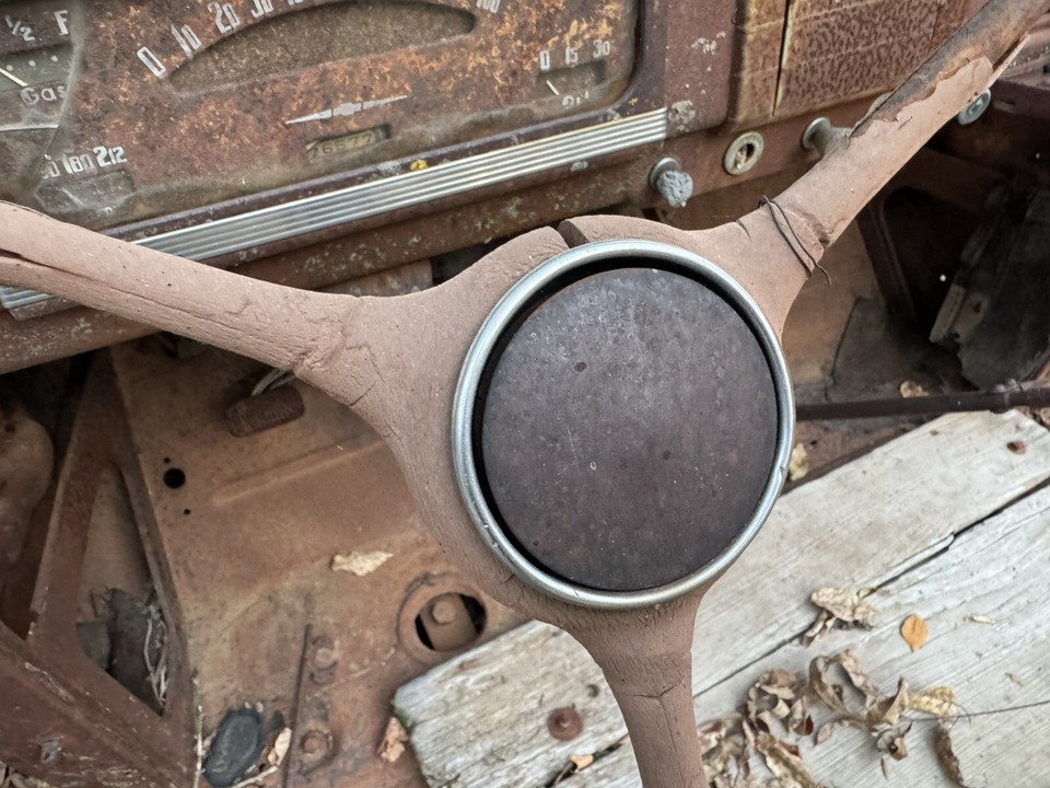 Chevrolet 1937 1938 Steering Wheel Master Deluxe OEM - ROUGH | eBay