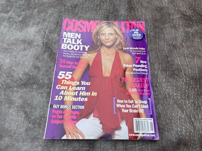 NOV 2004 COSMOPOLITAN vintage fashion magazine SARAH GELLAR - MATT ...
