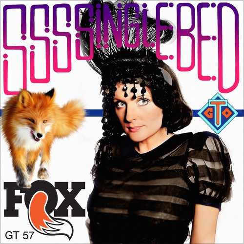 7" NOOSHA FOX S-S-S-Single Bed / Silk Milk GTO Glam Made in UK 1976 ...