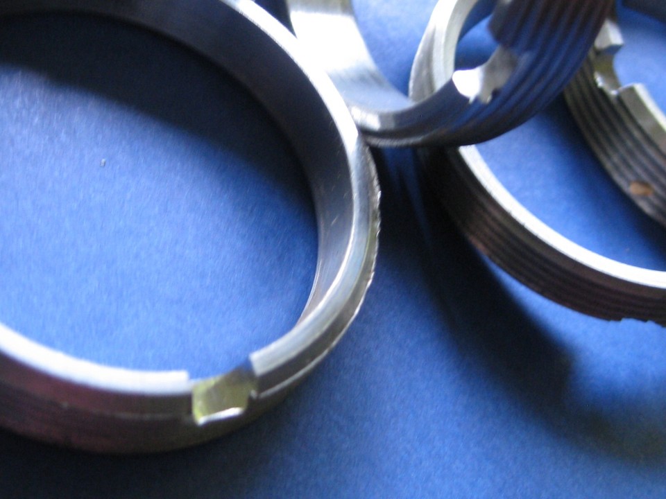 SPANNER NUT FOR RETAINING THE FIXED BEARING IN A DELTA UNISAW ARBOR ...