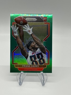2021 Panini Prizm Frank Darby GREEN PRIZM RETAIL EXCLUSIVE ROOKIE CARD ...