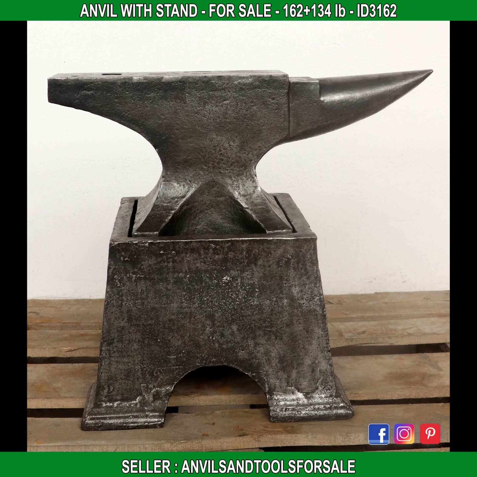 ANVIL WITH STAND - 162+134 lb - ID3162 | eBay