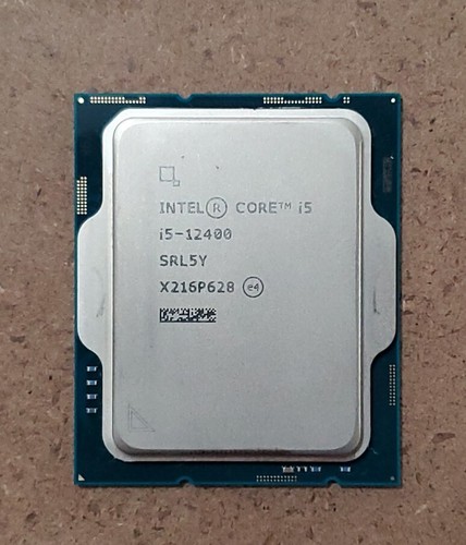 Intel Core i5-12400 Desktop CPU Prozessor 2,5Ghz Turbo 4,40Ghz SRL5Y ...