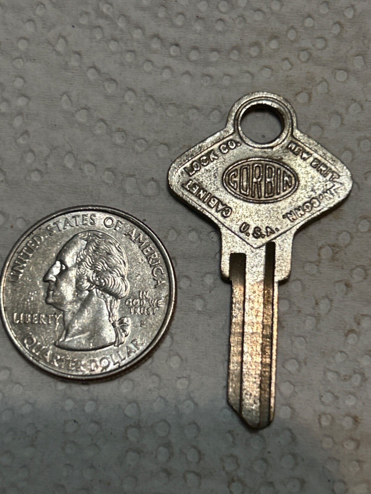 Vintage Corbin Lock Co. Key | eBay