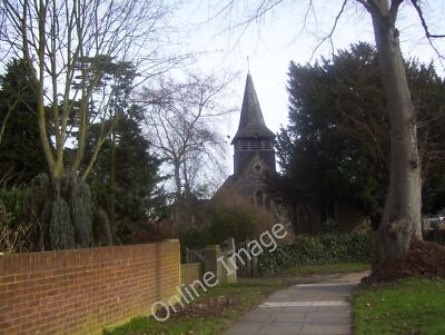 Photo 12x8 St Mary's Church, Chessington Ancient church in an area of ...