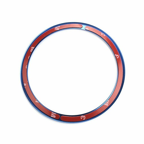 Car Steering Wheel Trim Ring Red Car Decoration Fits Jaguar XE F-PACE F ...
