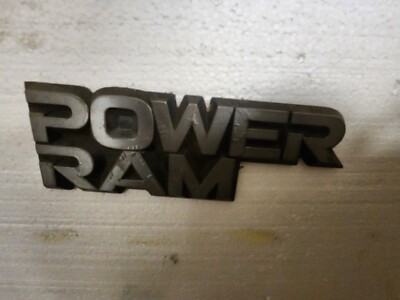 Dodge Pickup truck 1981-1993 Power Ram emblems D150 mopar Ram | eBay